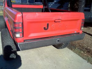 MJ Rear Bumper | Nostalgia | Jeep Comanche (86-92) – Ares Fabrication